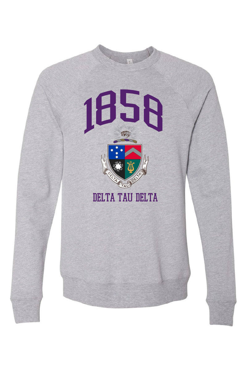 1858 Crest Crewneck – The Delt Store